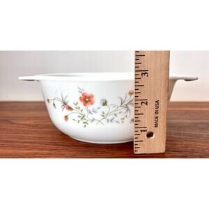 Pyrex | Kitchen | Vintage Pyrex England Emily Spring Garden Pattern ...